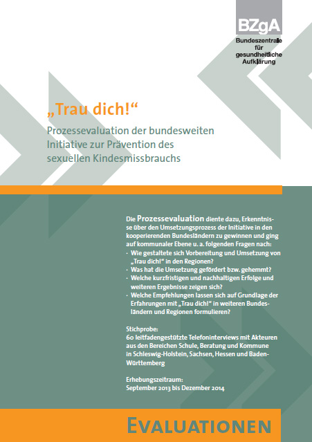 Prävention sexueller Kindesmissbrauch - Trau Dich!